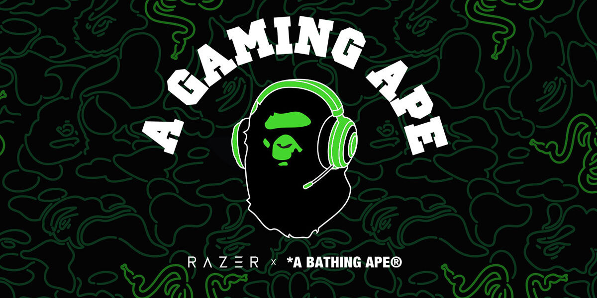 RAZER ve BAPE, A GAMING APE İçin İş Birliğine Gidiyor