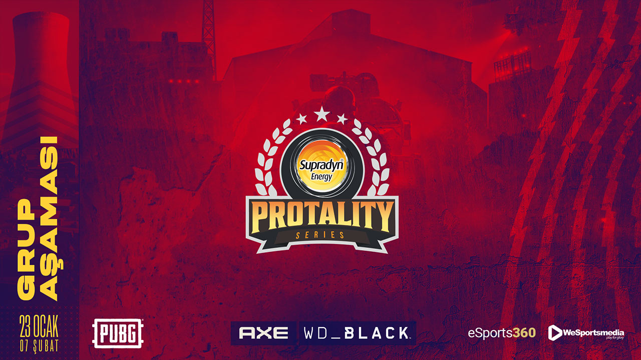 Supradyn Energy PUBG Protality Series Grup Aşaması ile Geri Döndü